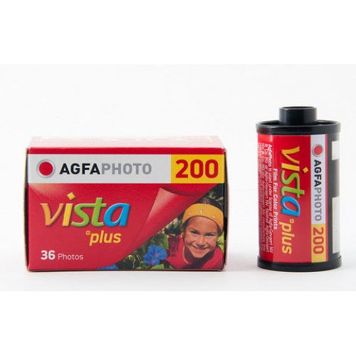 Agfa Vista Plus 200 35mm Film 135-36 Exp Color Neg Film (Single Roll ...