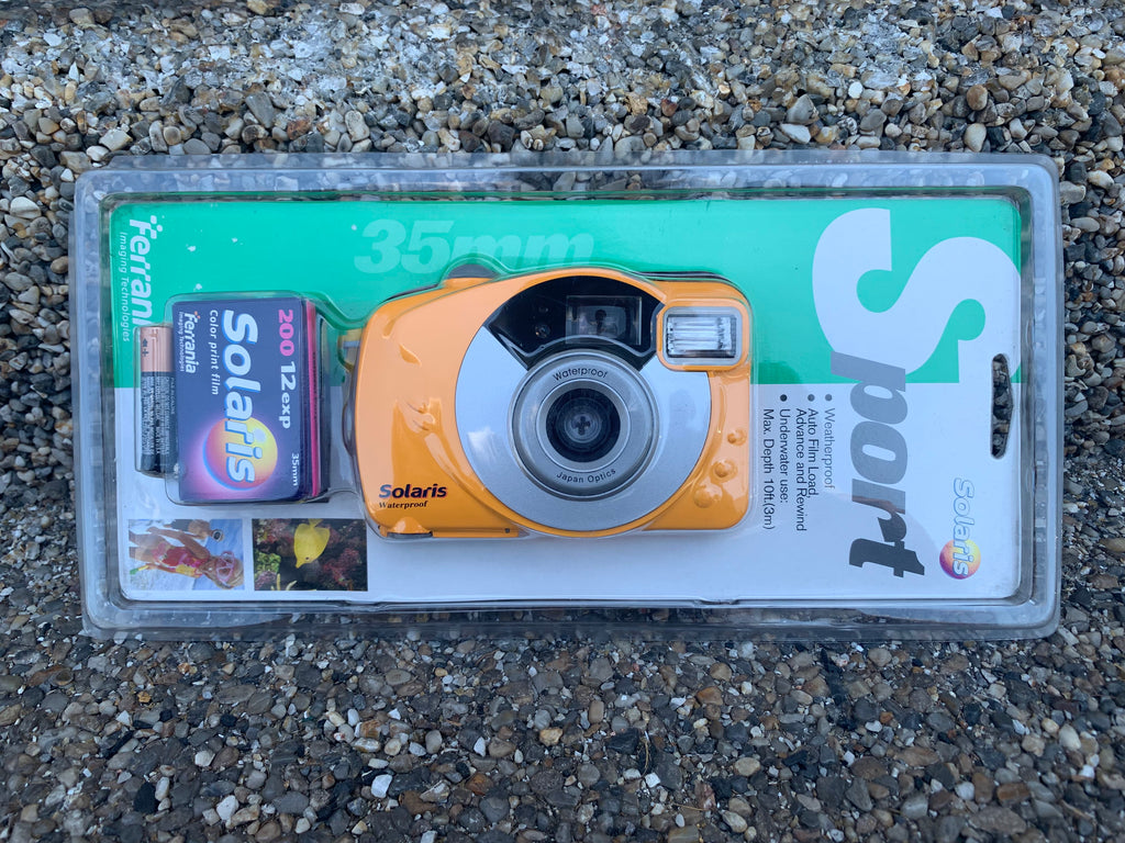 Solaris Waterproof 35mm Point Shoot Camera with 1 roll Ferrania Film ...